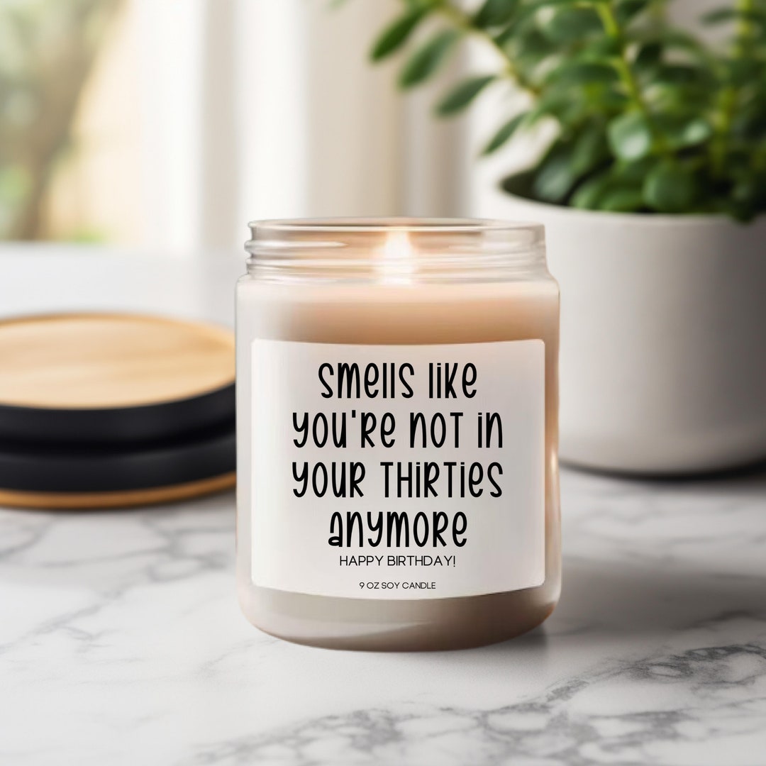 40th Birthday Gifts for Women, 40th Candle, 40th Birthday Candle for ...