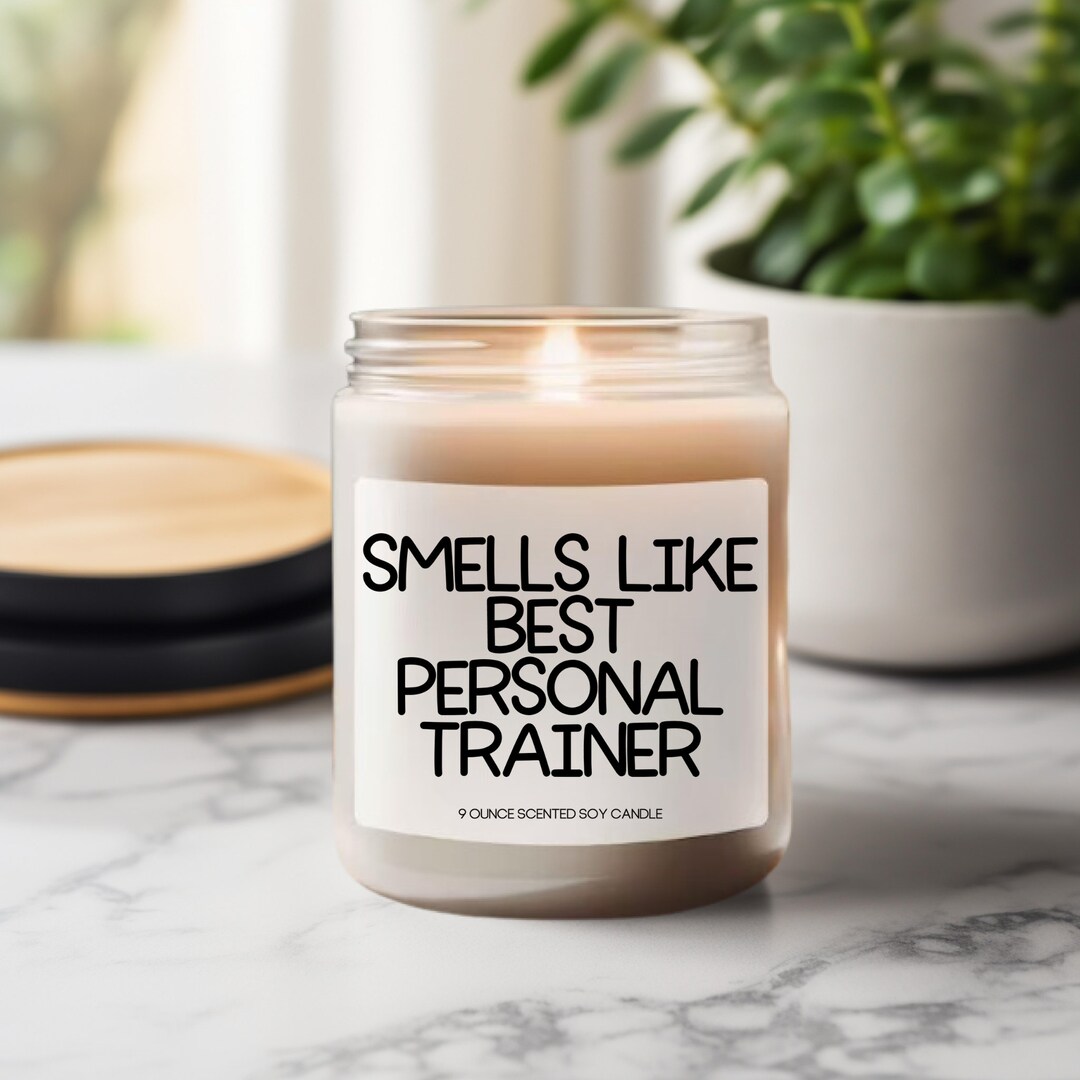 Best Personal Trainer, Agility Trainer, Gym Candle, Gym Gift Ideas ...