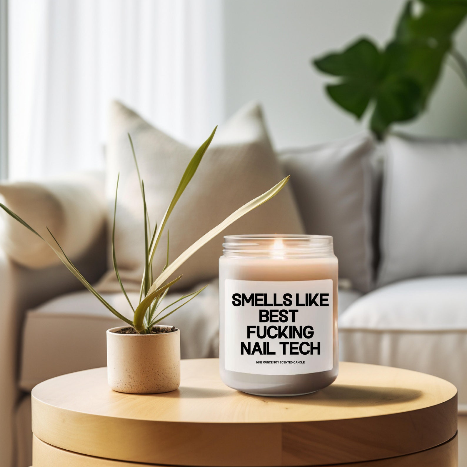 Nail Tech Candle, Nail Tech Gift,nail Tech Gift Ideas,gift Nail ...