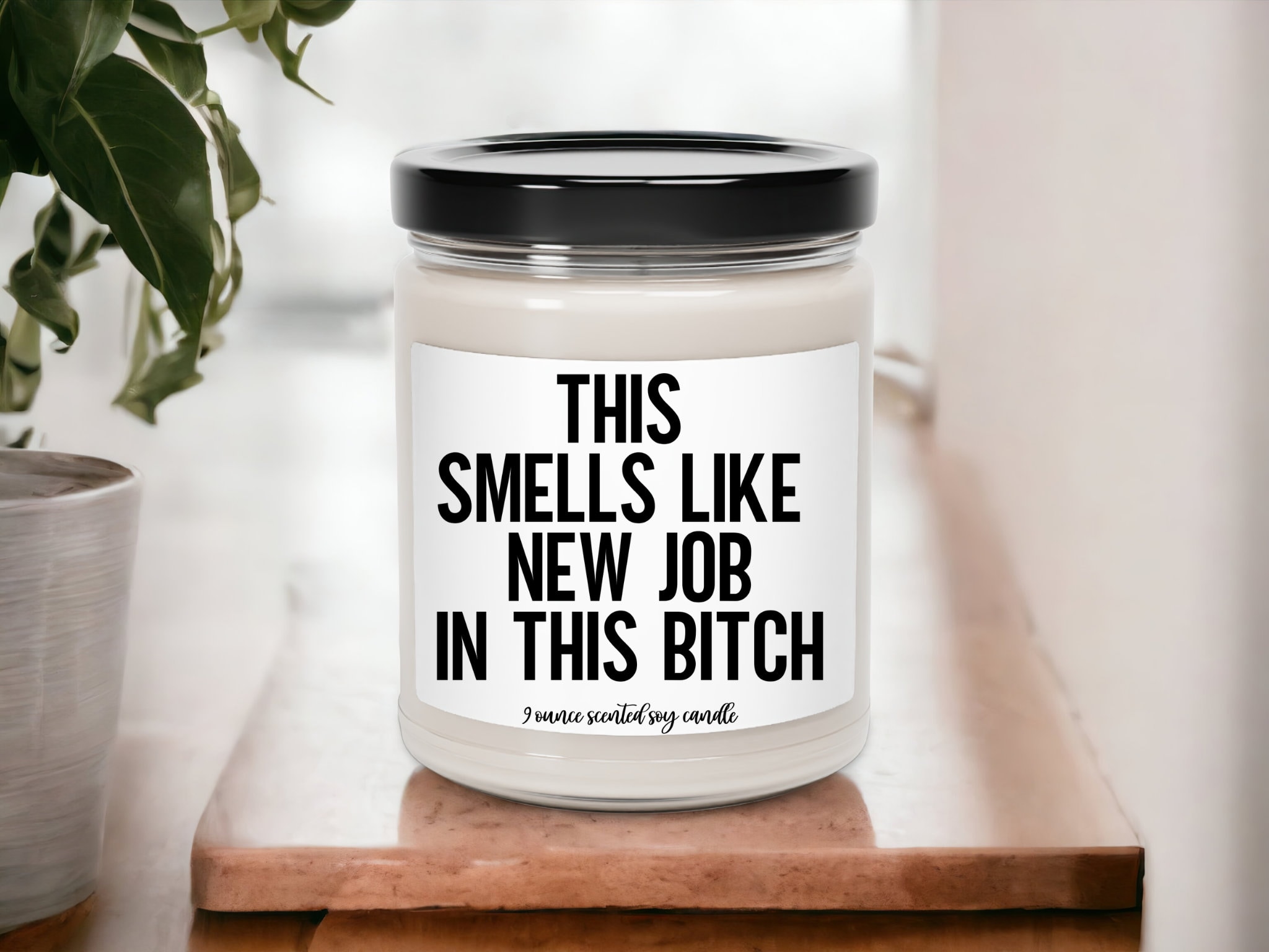 Smells Like a New Job, New Job Candle, Congrats New Job Candle, New ...