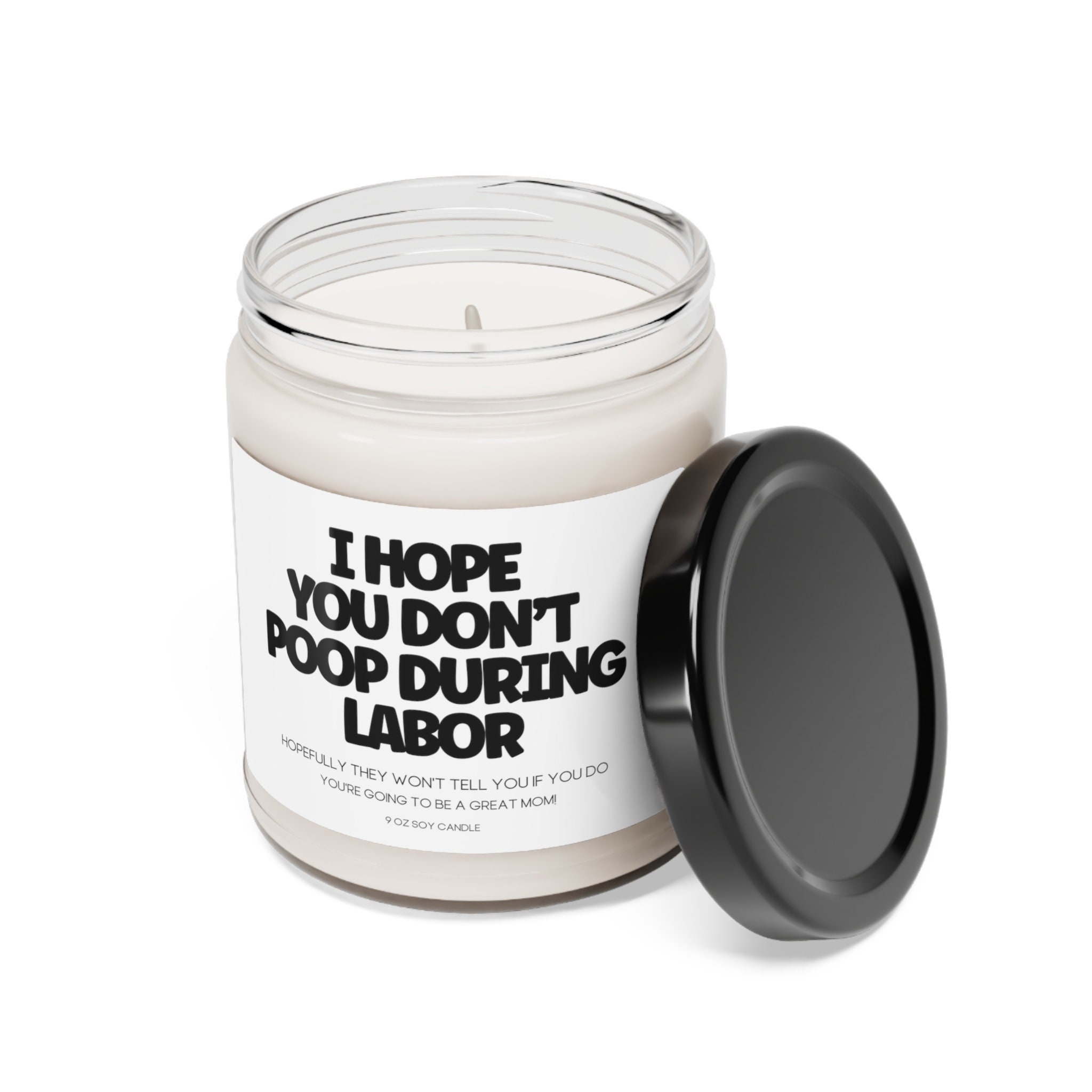 Don't Poop, Poop Candle, Poop Joke, Labor Candle, Funny Pregnancy ...