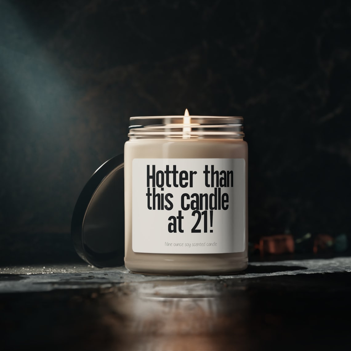 21st Candle, Turning 21, 21st Birthday Gift for Her Funny, 21st Bday ...