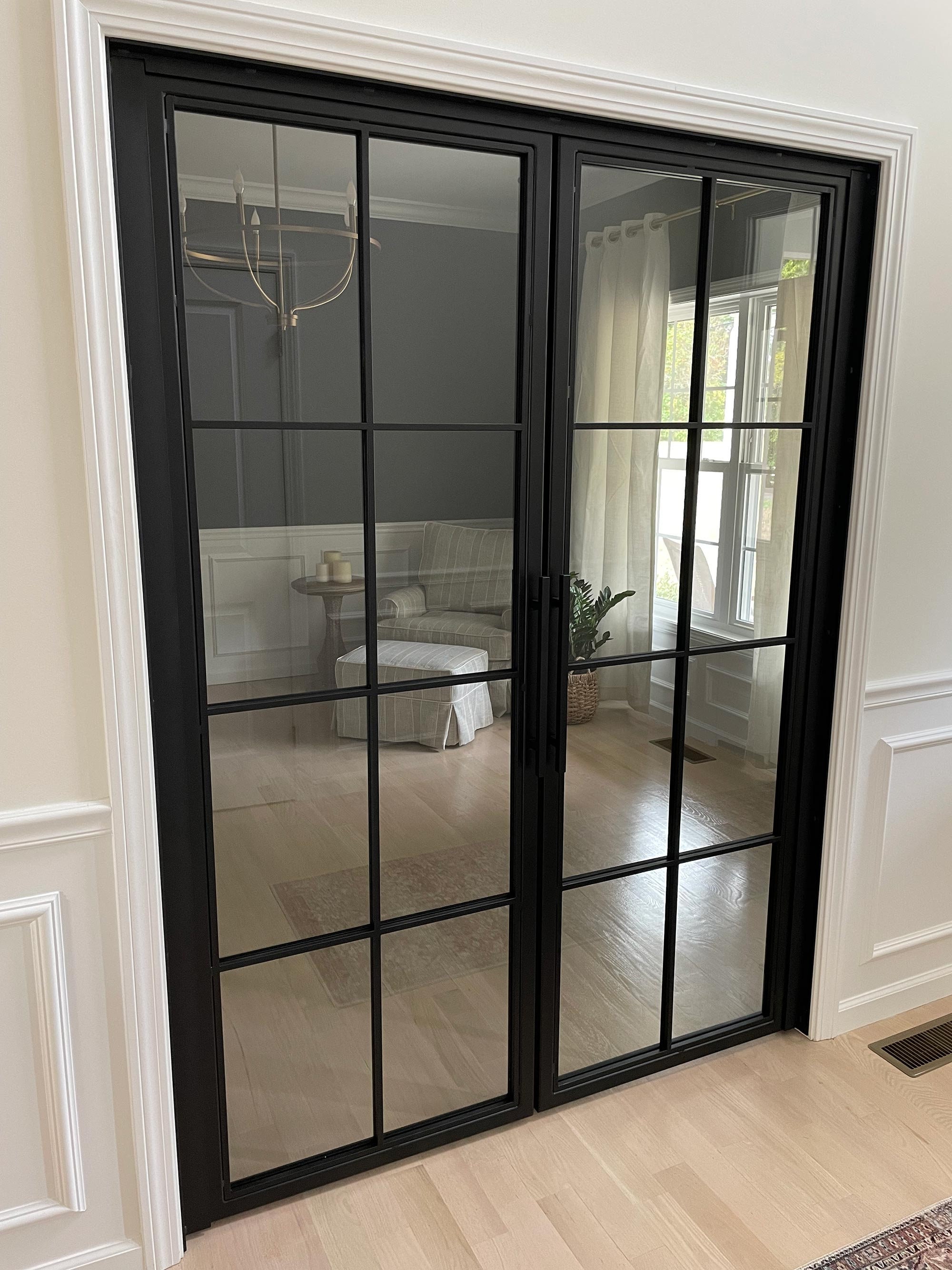 Timeless Iron French Doors | Steel Interior Doors | Custom Doors | USA ...