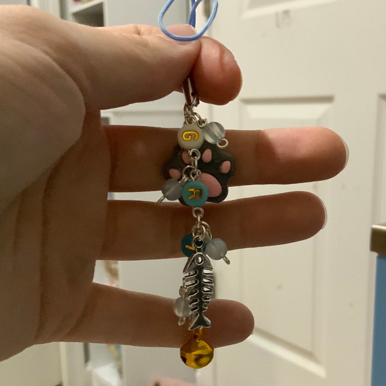 Custom Keychains or Phone Charms Personalized Phone Charms Custom Phone ...