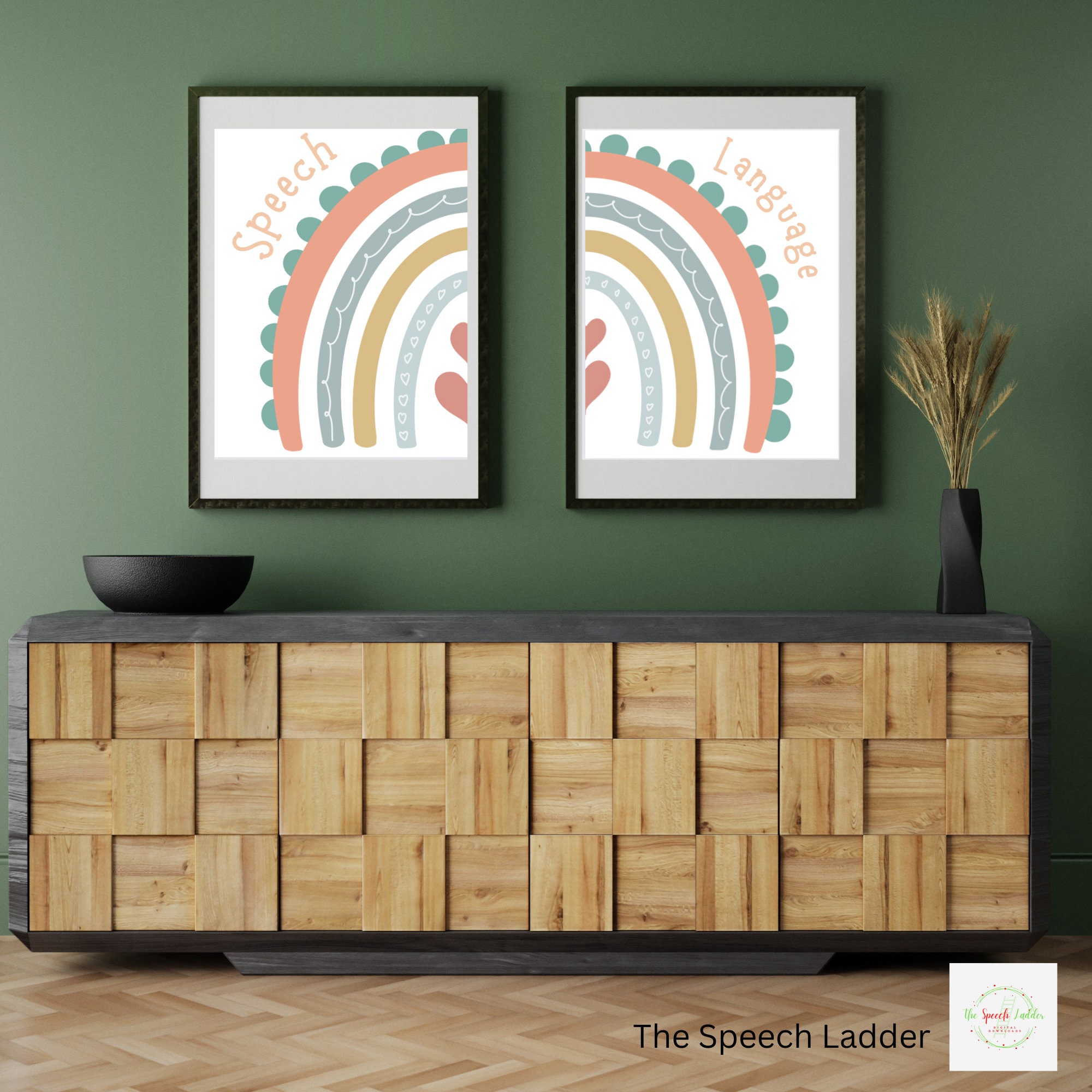 DIGITAL FILES, Speech Therapy Room Decor, Speech Room Wall Art, Speech ...