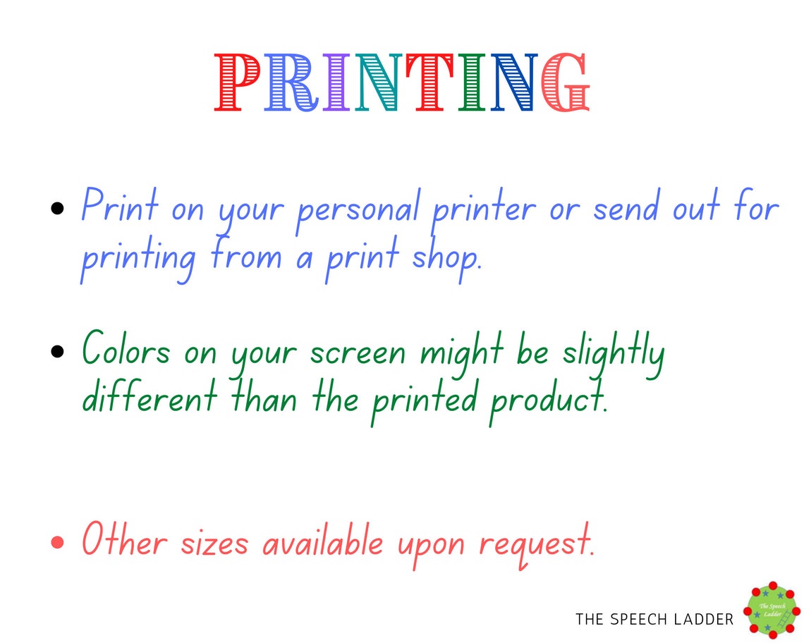 Speech Therapy /f/ & /v/ Articulation Cards Digital Download - Etsy