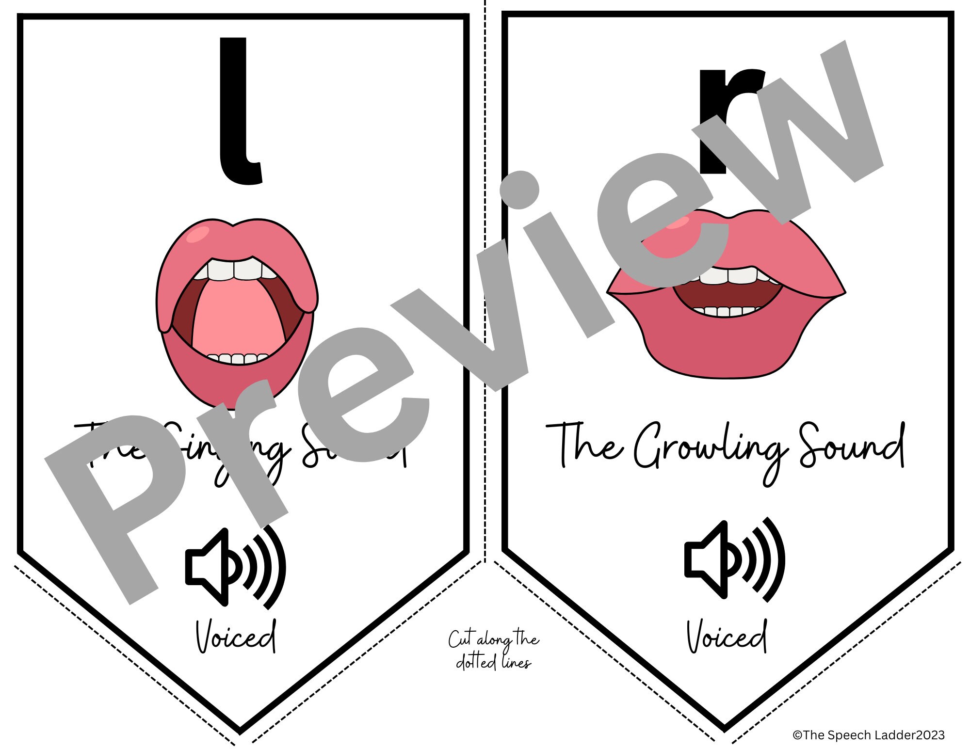 Speech Therapy Bulletin Board Bunting, Speech Therapy Room, Door Decor ...