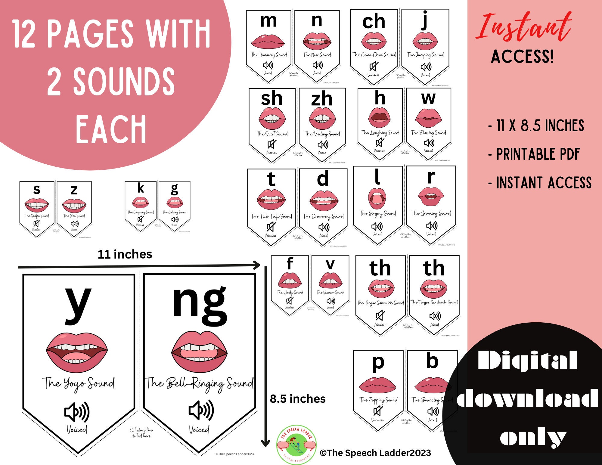 Speech Therapy Bulletin Board Bunting, Speech Therapy Room, Door Decor ...