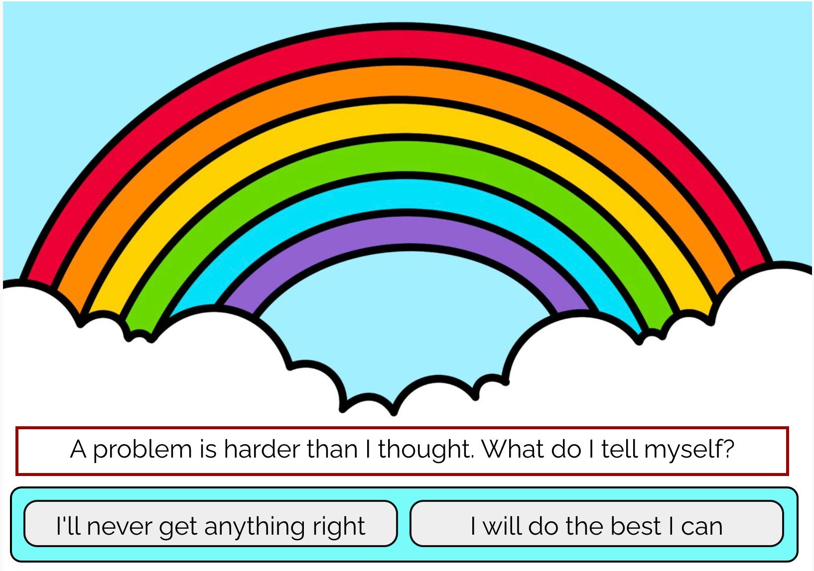 Positive Self-talk Boom Cards, Growth Mindset, Critical Thinking ...