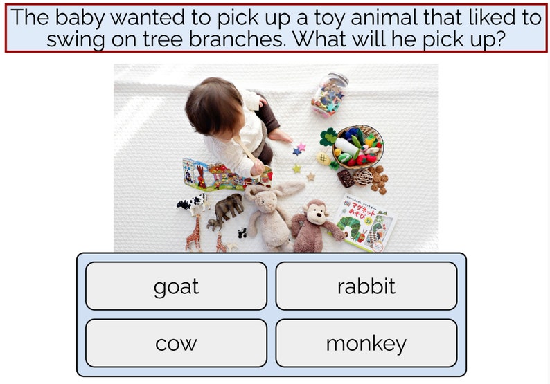 Making Inferences With Pictures, BOOM CARD, Digital Learning Activity ...