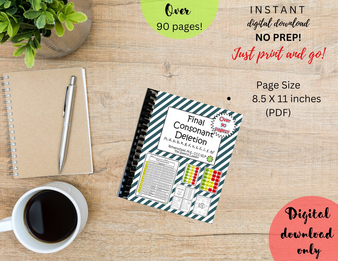 Speech Therapy, Phonological Process, Final Consonant Deletion ...