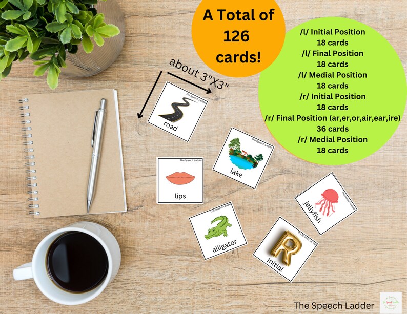 Speech Therapy /l/ & /r/ Articulation Cards SLP Resource - Etsy