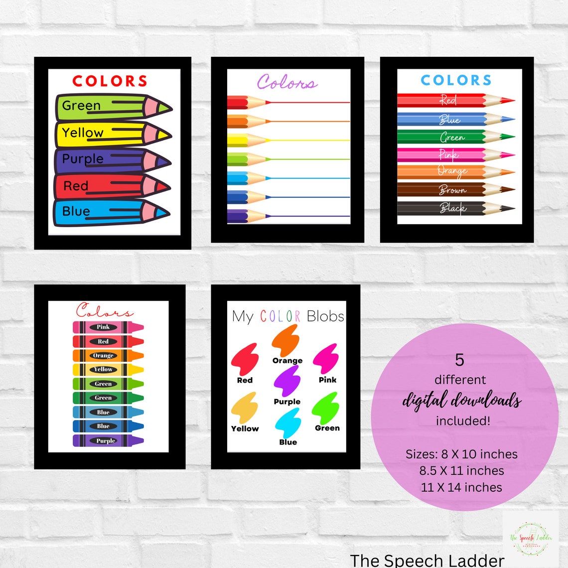 Colors Poster Educational Poster Classroom Poster Classroom - Etsy