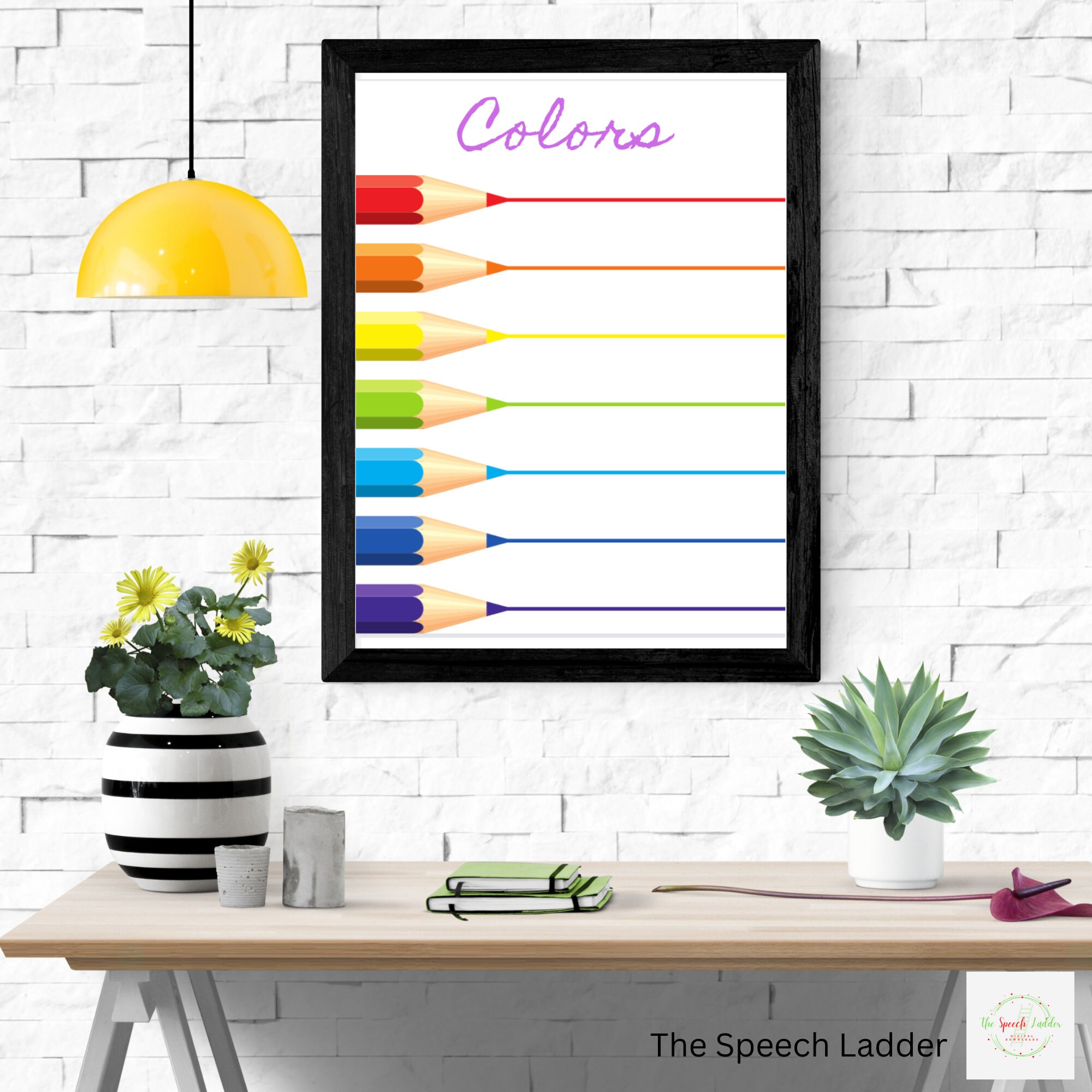 Colors Poster, Educational Poster, Classroom Poster, Classroom Decor ...