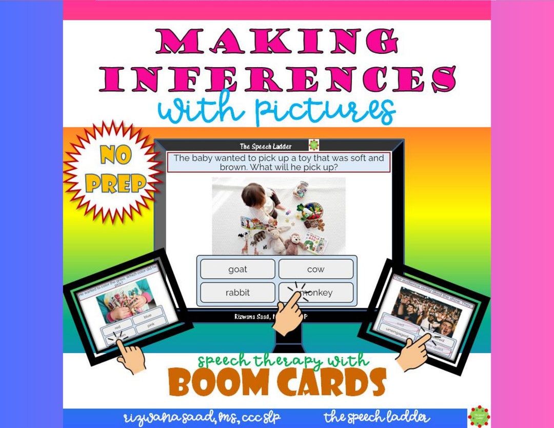 Making Inferences With Pictures, BOOM CARD, Digital Learning Activity ...