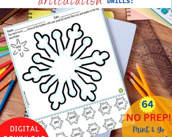 Speech Articulation Large Poster With QR Codes - Etsy