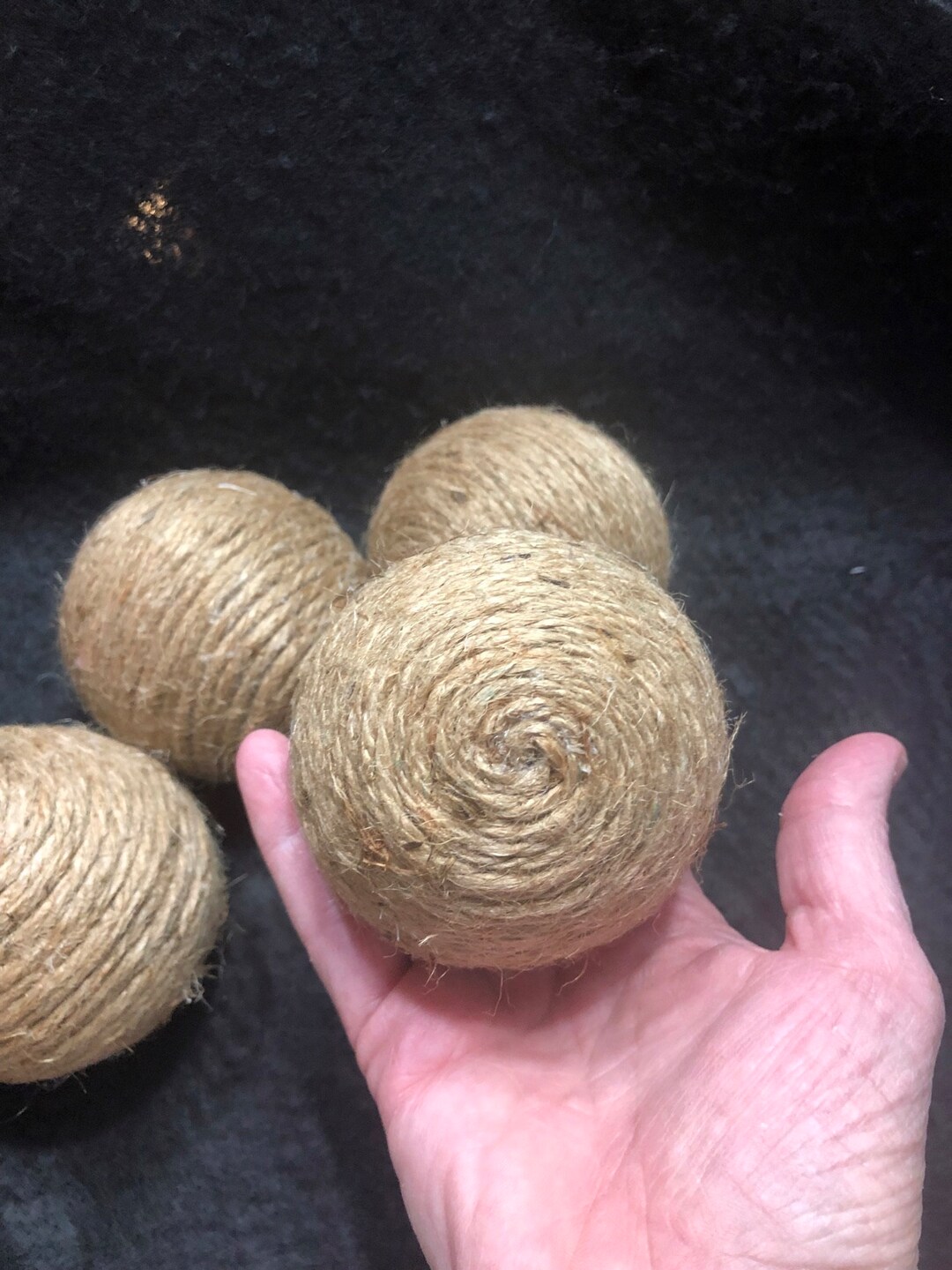 Jute Rope Decorative Orbs/balls SET OF5 - Etsy