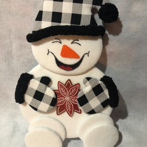 Snowman Head Wreath - Etsy