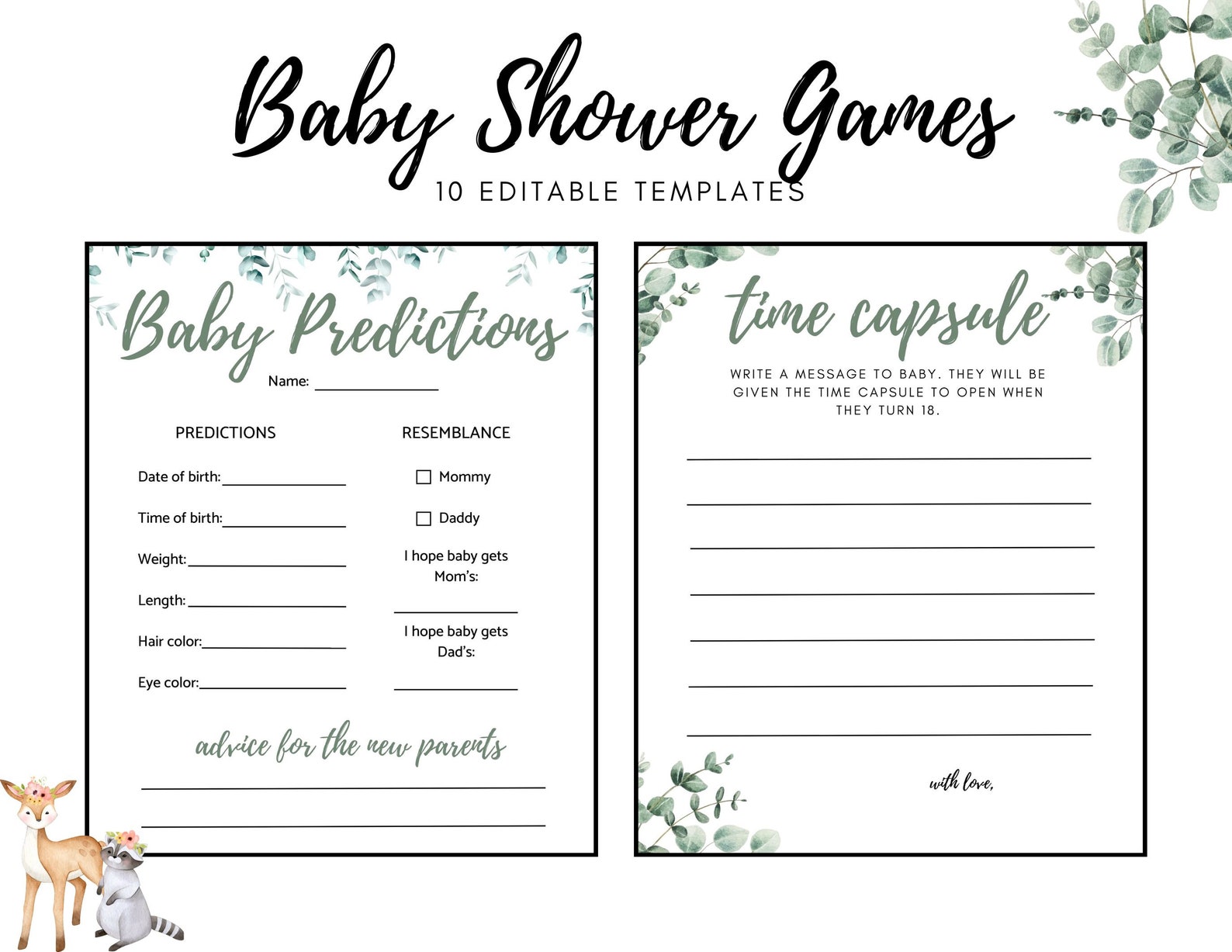 Printable Baby Shower Games. Funny Baby Shower Games. Baby Shower Games ...