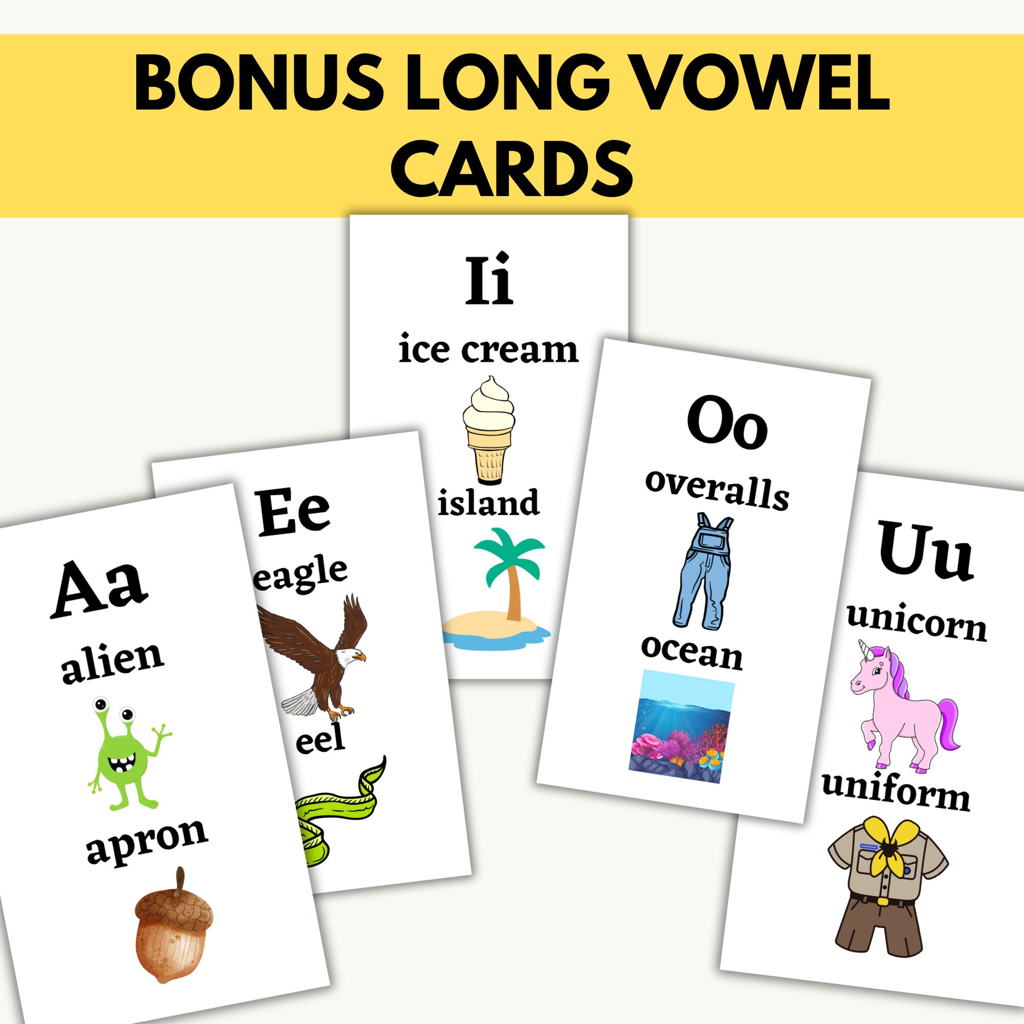 Printable Alphabet/abc Names and Sounds Posters & Flashcards - Etsy
