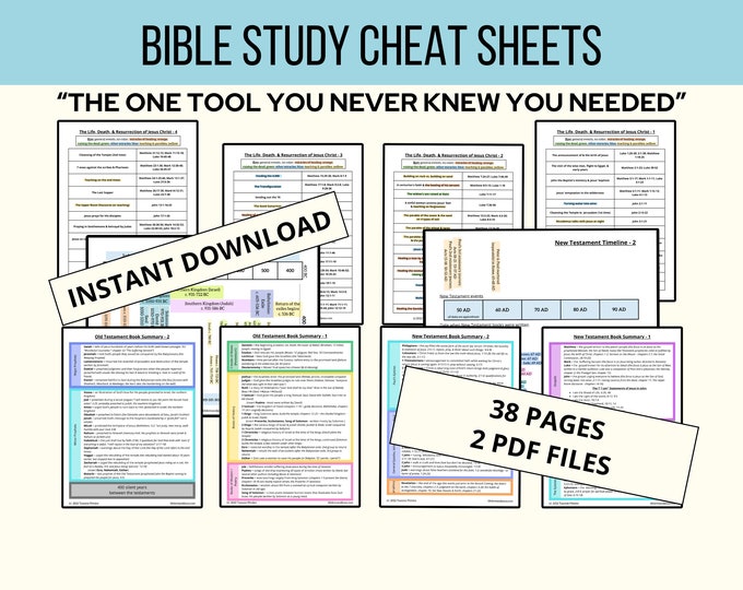 Inductive Bible Study Template/guided Bible Study/ Scripture Journal ...