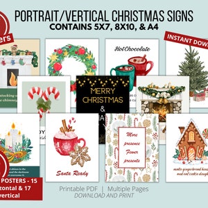 Printable Christmas Posters & Signs Christmas Inspiration Christmas ...