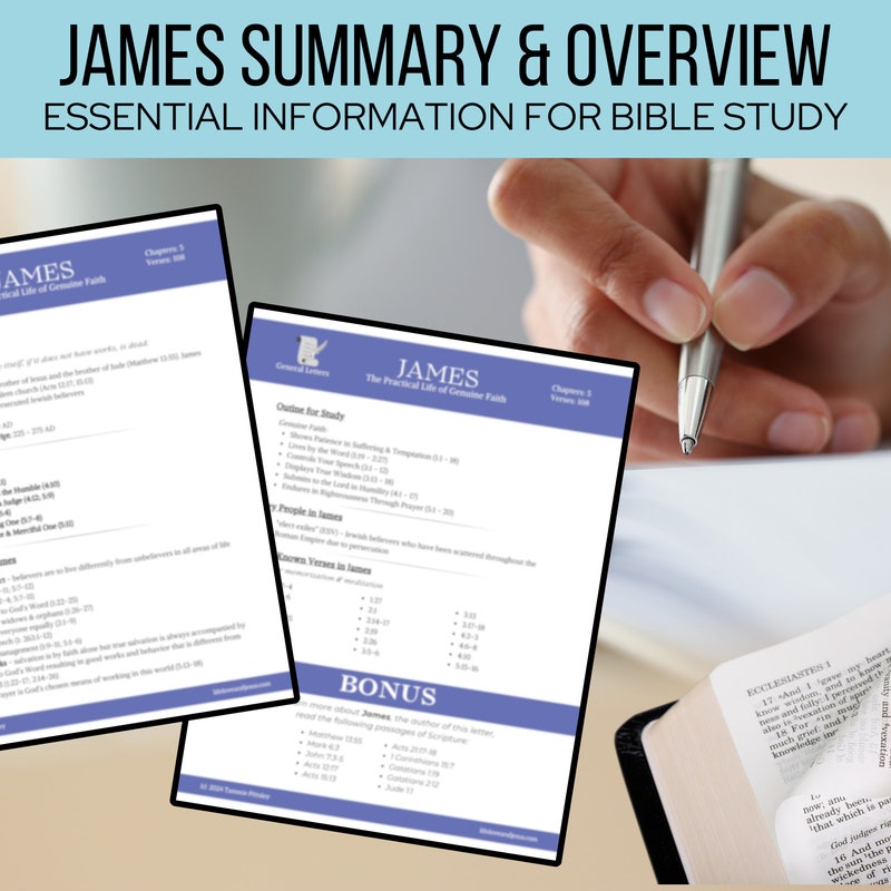 Bible Study Guide - Etsy