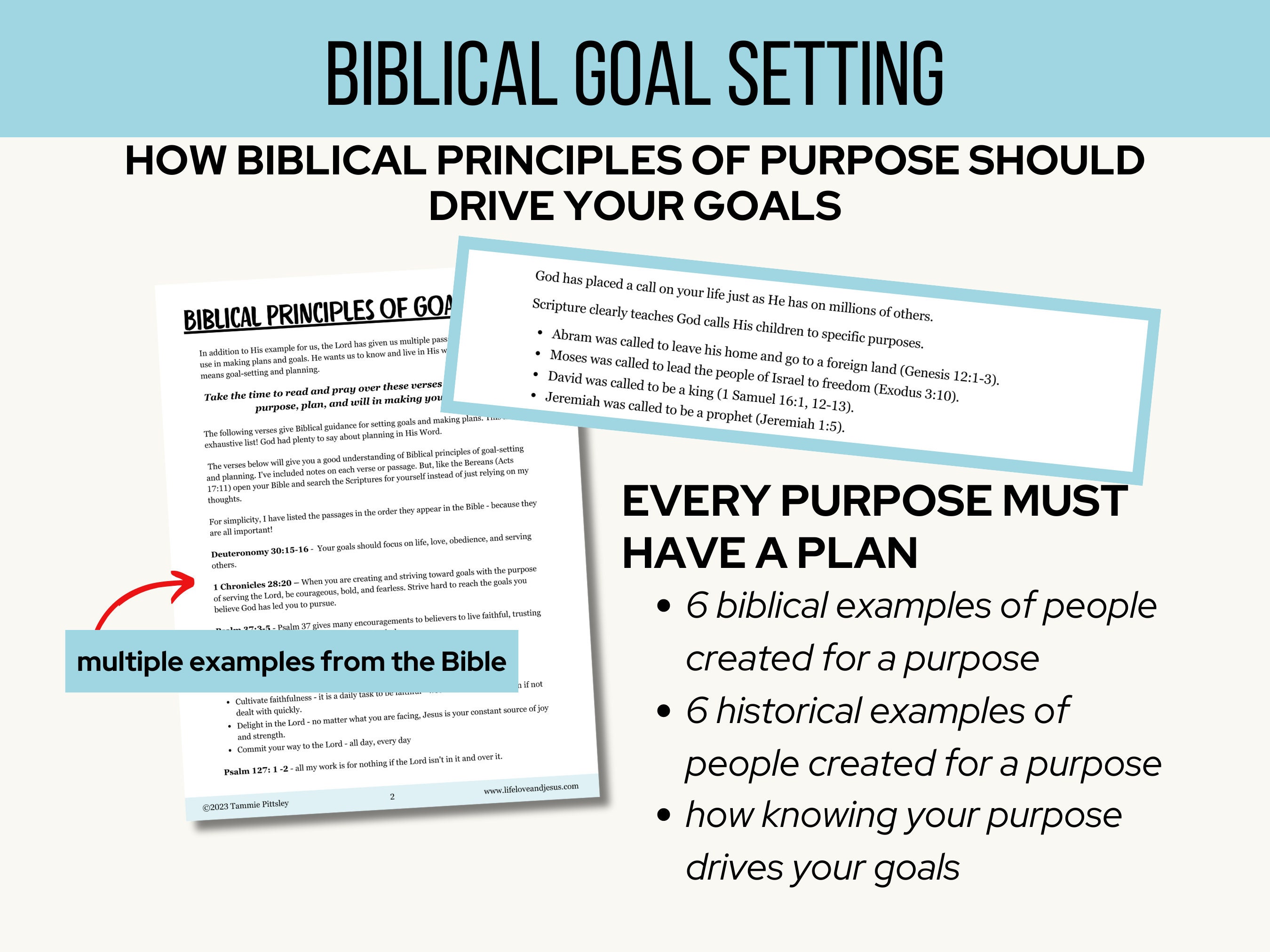 Biblical Goal Setting; Bible Verses on Goals; Bible Examples of Goals ...