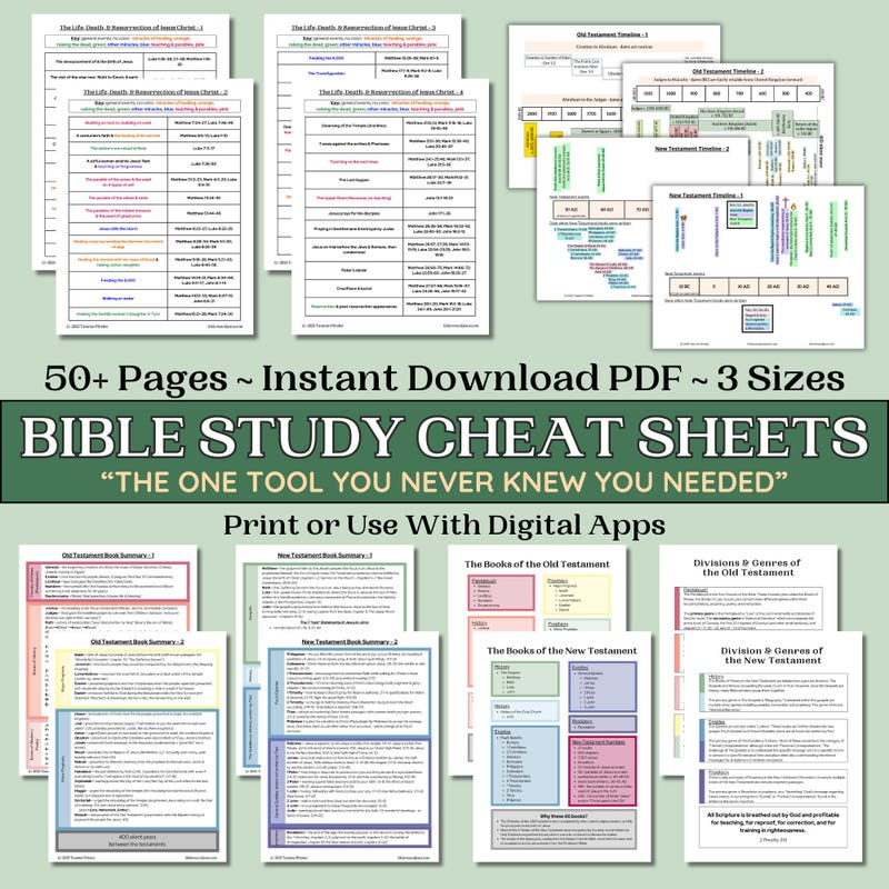 Tab Cheat Sheet - Etsy