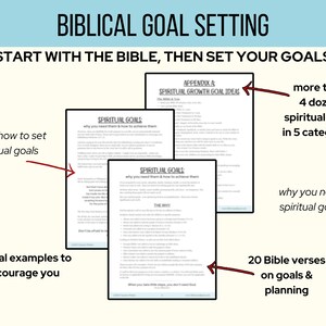 Biblical Goal Setting; Bible Verses on Goals; Bible Examples of Goals ...