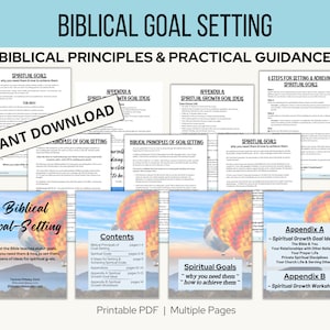 Biblical Goal Setting; Bible Verses on Goals; Bible Examples of Goals ...