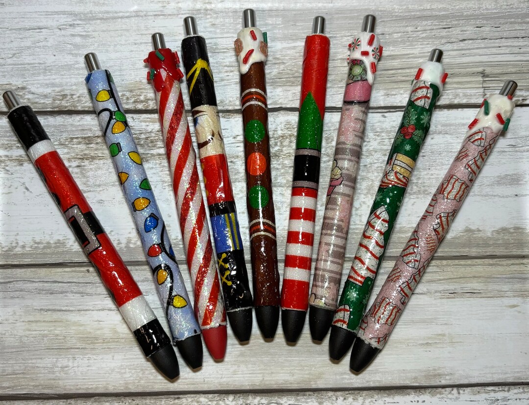 Christmas Gel Pens - Etsy