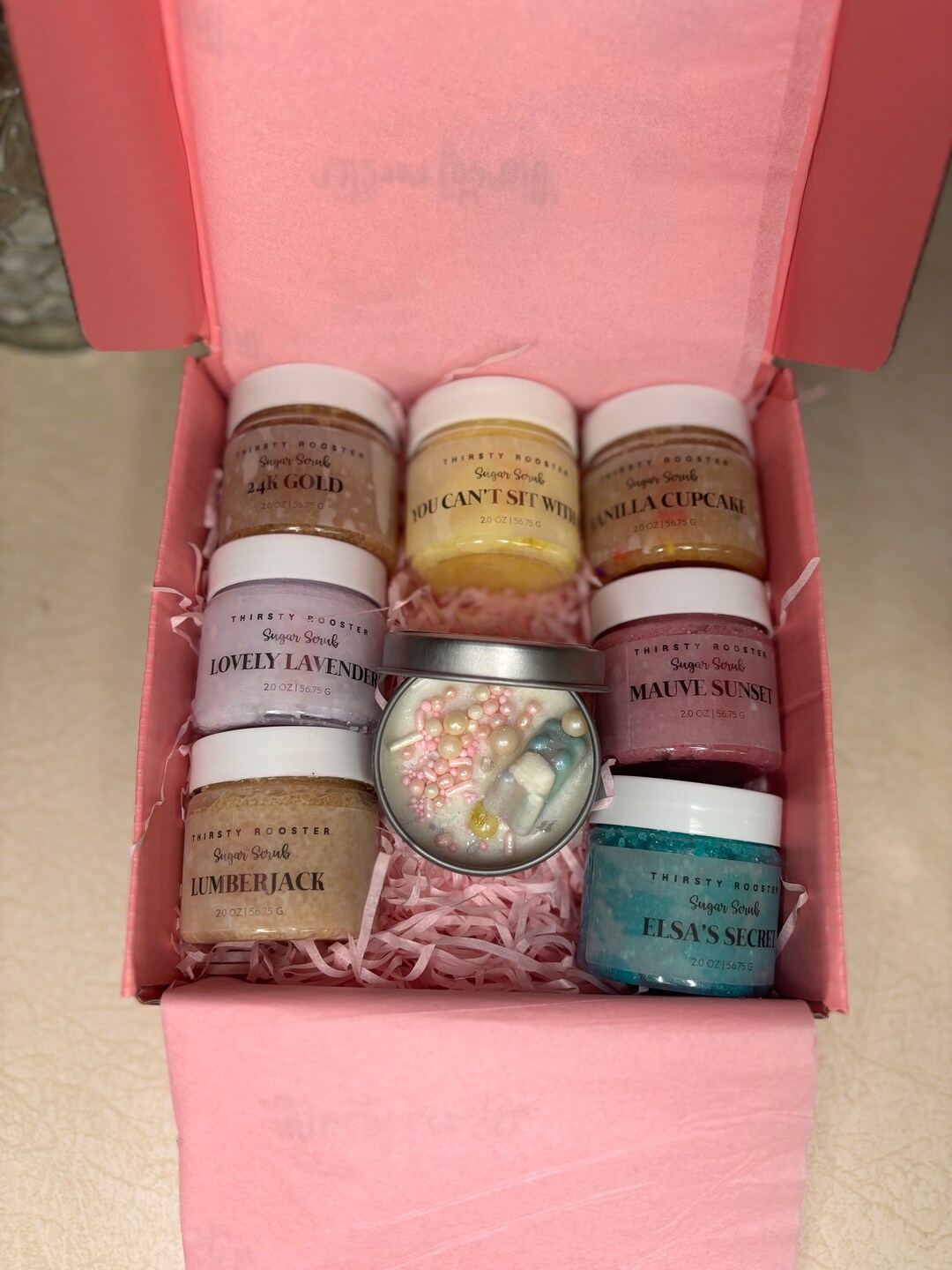 Essential Oil Sugar Scrub Sample Gifts - Etsy