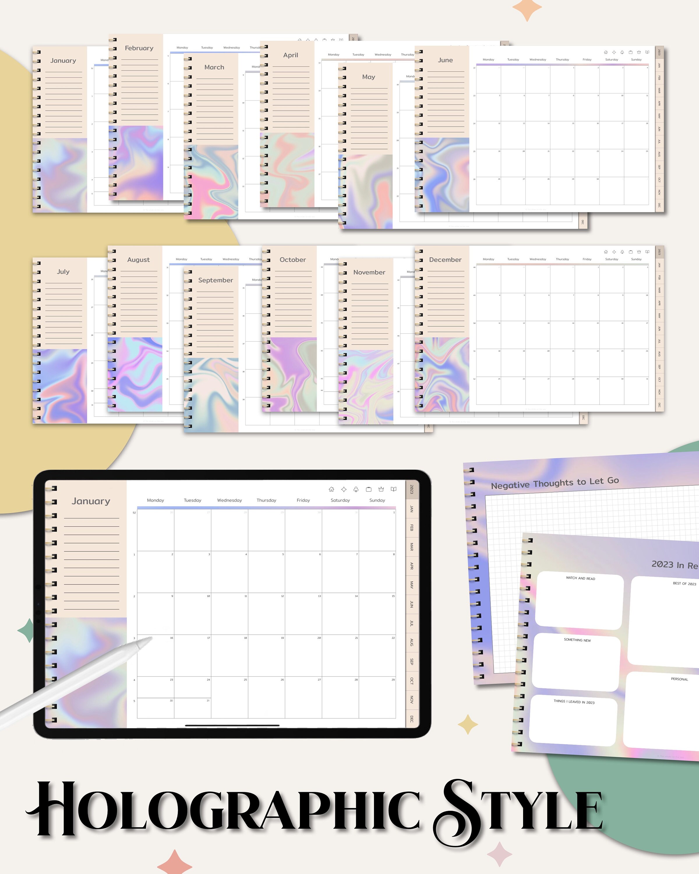ULTIMATE 2023 Digital Planner the Whale on the Way Shop - Etsy