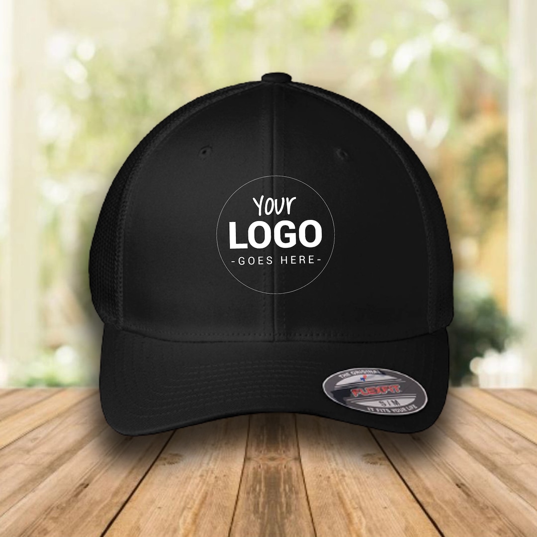Custom Flex Fit Hat - Add Your Own Text Embroidered - Fitted Hat - Etsy