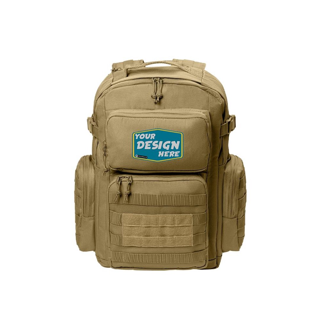 Backpack Custom Print Bag Cornerstone Custom Unisex Tactical Backpack ...