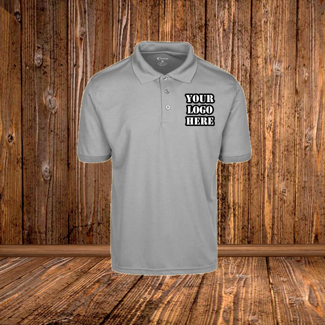 POLYESTER POLO Shirts for Husband Custom Golf Short Sleeve Regular Fit ...