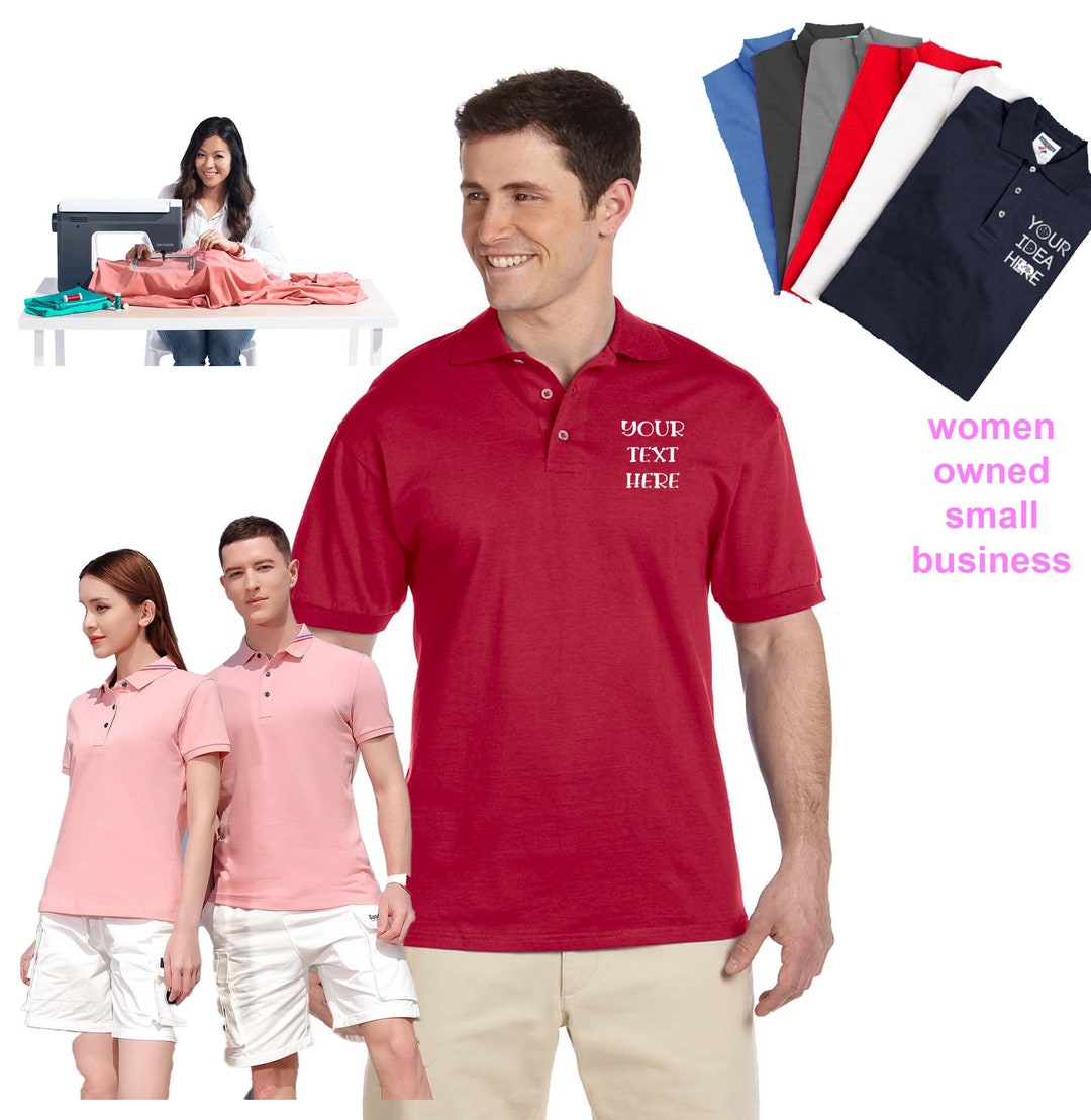 Custom Team Organization Uniform, Cotton Polo With Soft Texture, and ...