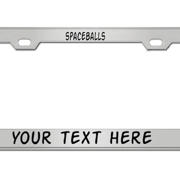 Chrome Front License Plate - Etsy