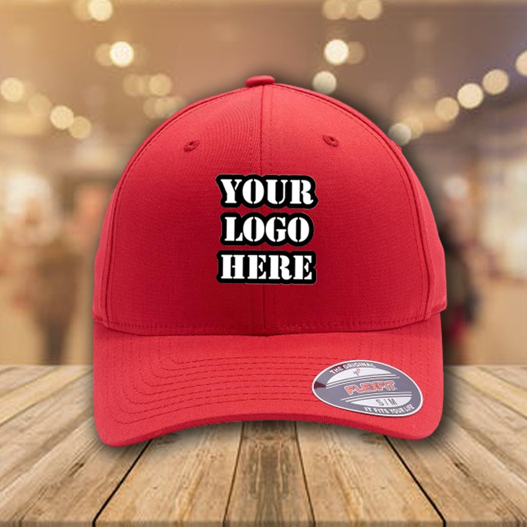 DTF Printed Flexfit Custom AND Embroidered Hats | Create Your Own Cap ...