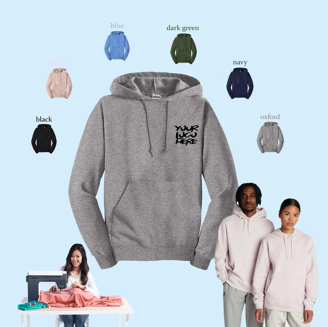 Craft Your Style With Custom Hoodies: Personalized Logo and Text - Etsy