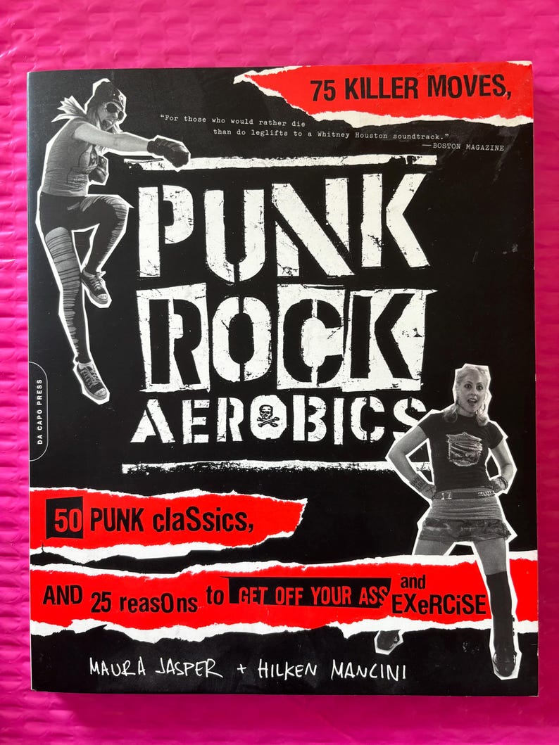 Punk Rock Aerobics Book - Etsy