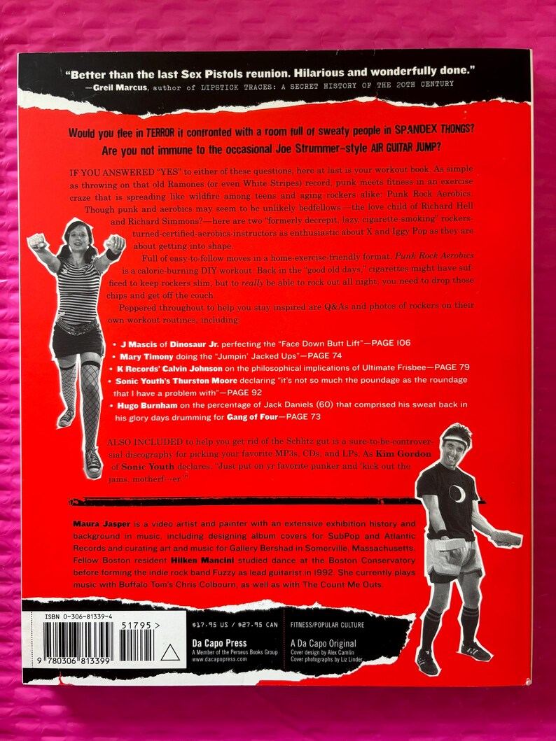 Punk Rock Aerobics Book - Etsy