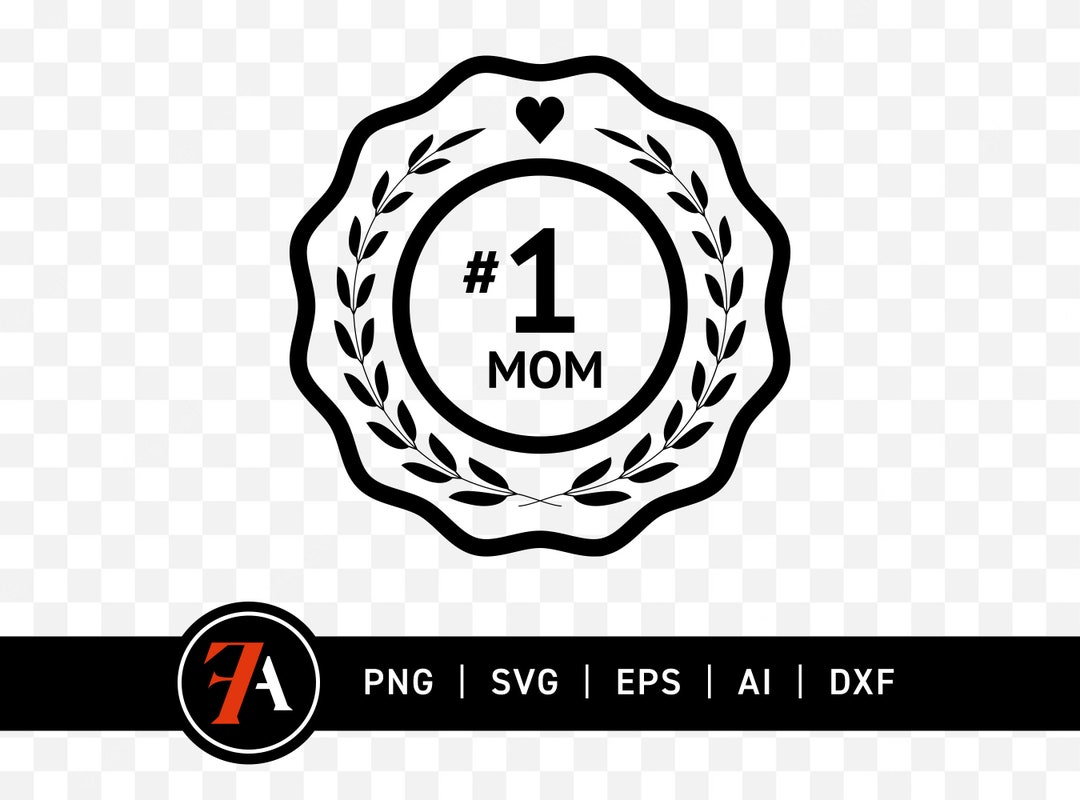 Best Mom Ever Award Svg Ribbon Svg Presents for Mom Award Plaque Badge ...