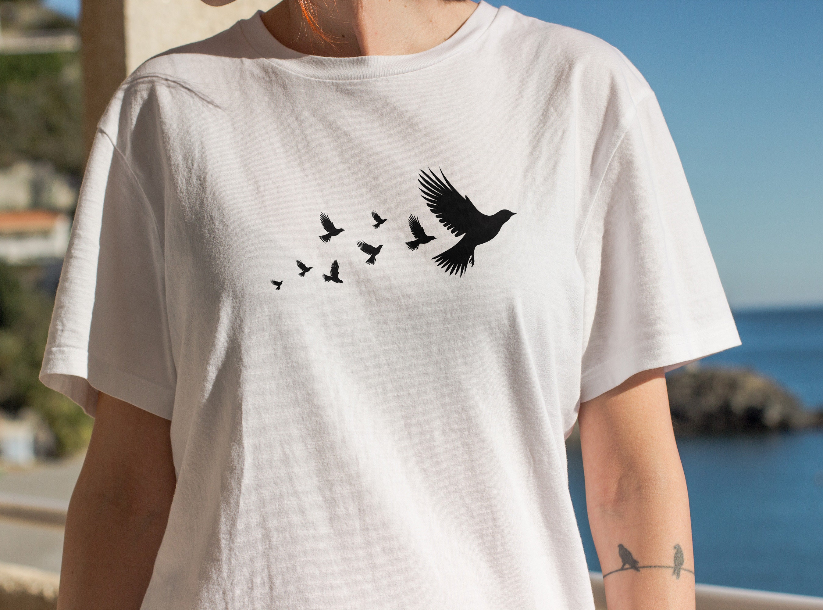 Bird SVG Cartoon Birds Layered Birds Svg Bluebird Bird Clipart Flying ...