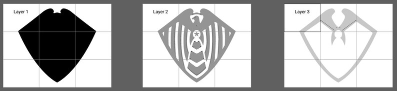 Soldier Boy Shield PRINT-READY PDF Template W/ Guides the - Etsy