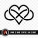 Infinity Heart Svg Love Infinity Png Infinity Sticker Heart Outline Svg ...