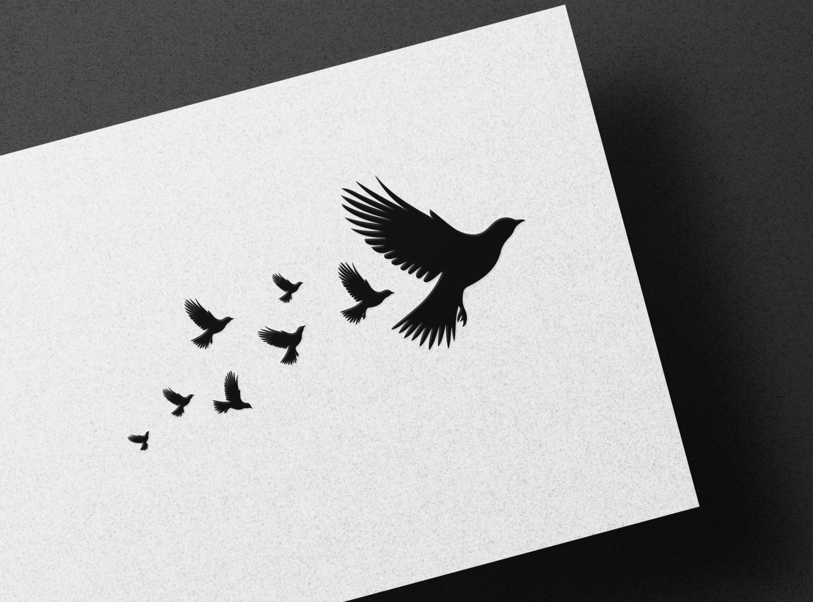 Bird SVG Cartoon Birds Layered Birds Svg Bluebird Bird Clipart Flying ...