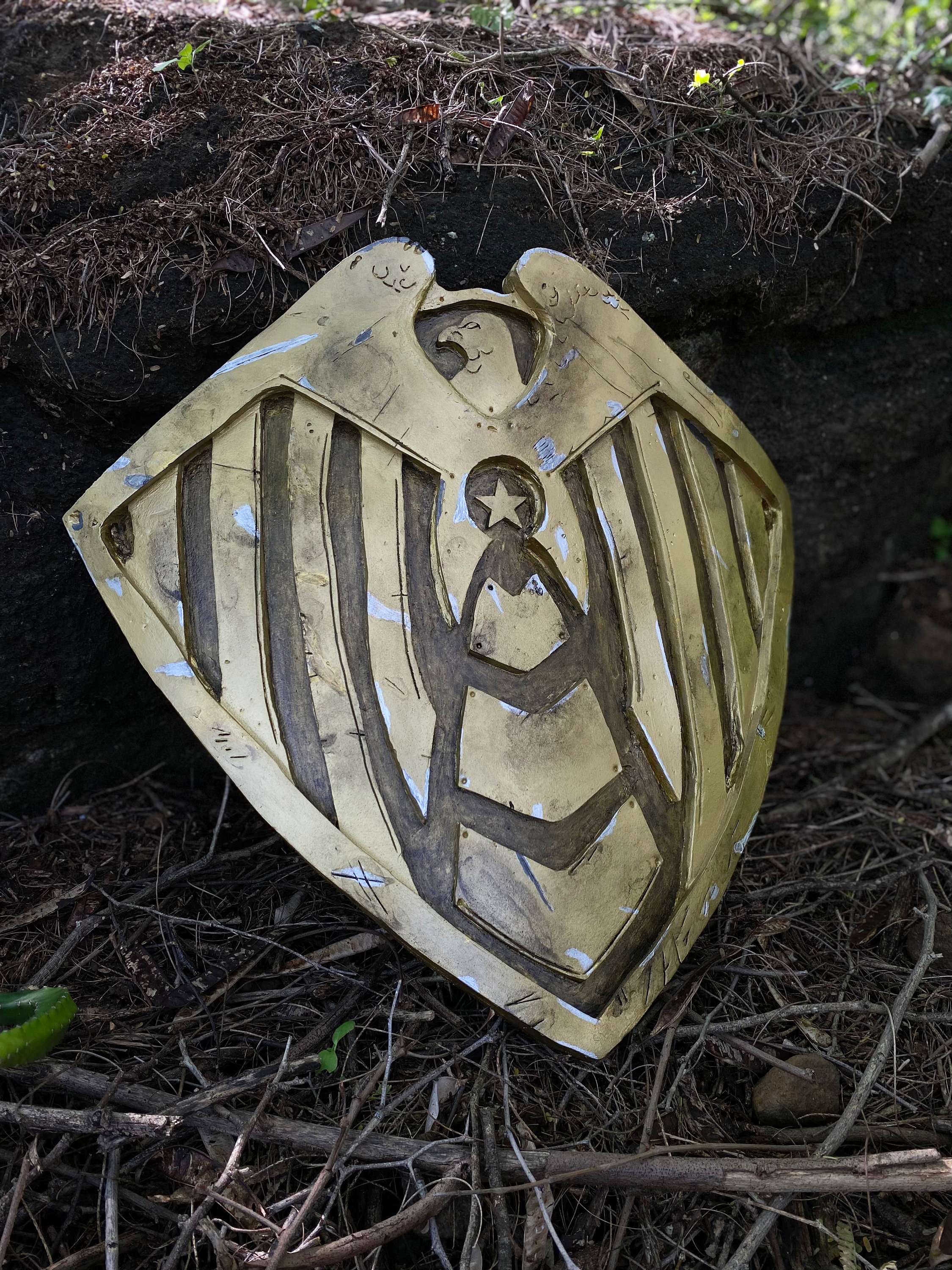 Soldier Boy Shield PRINT-READY PDF Template W/ Guides - the Boys ...