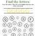 Printable Alphabet Worksheet Pack, A - Z, Trace and Match Letters ...